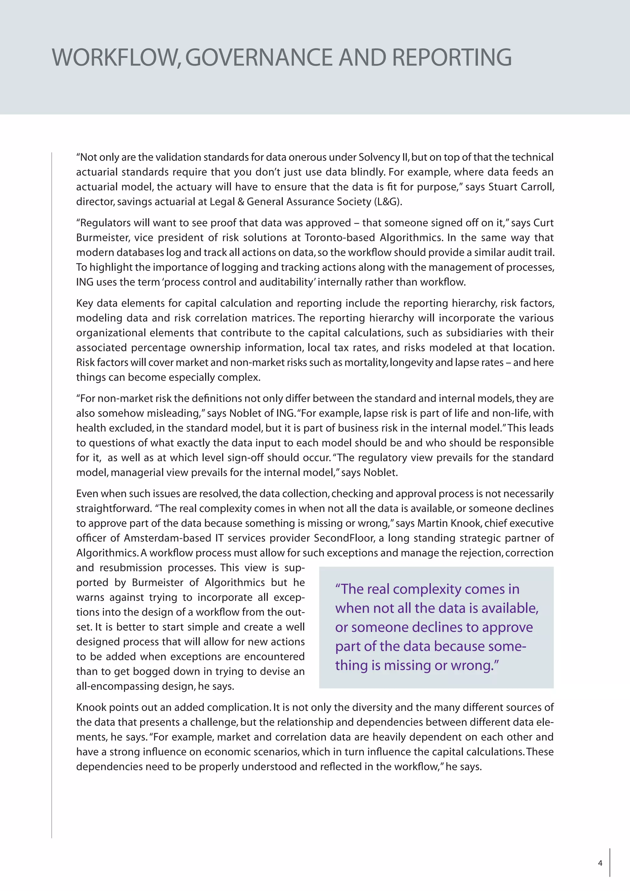 Workflow, Governance & Reporting | PDF