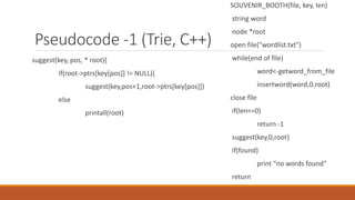 Souvenir's Booth - Algorithm Design and Analysis Project Presentation | PDF | Programming ...