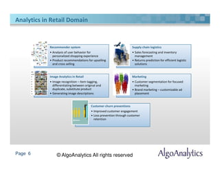 AlogoAnalytics Company Presentation | PPT