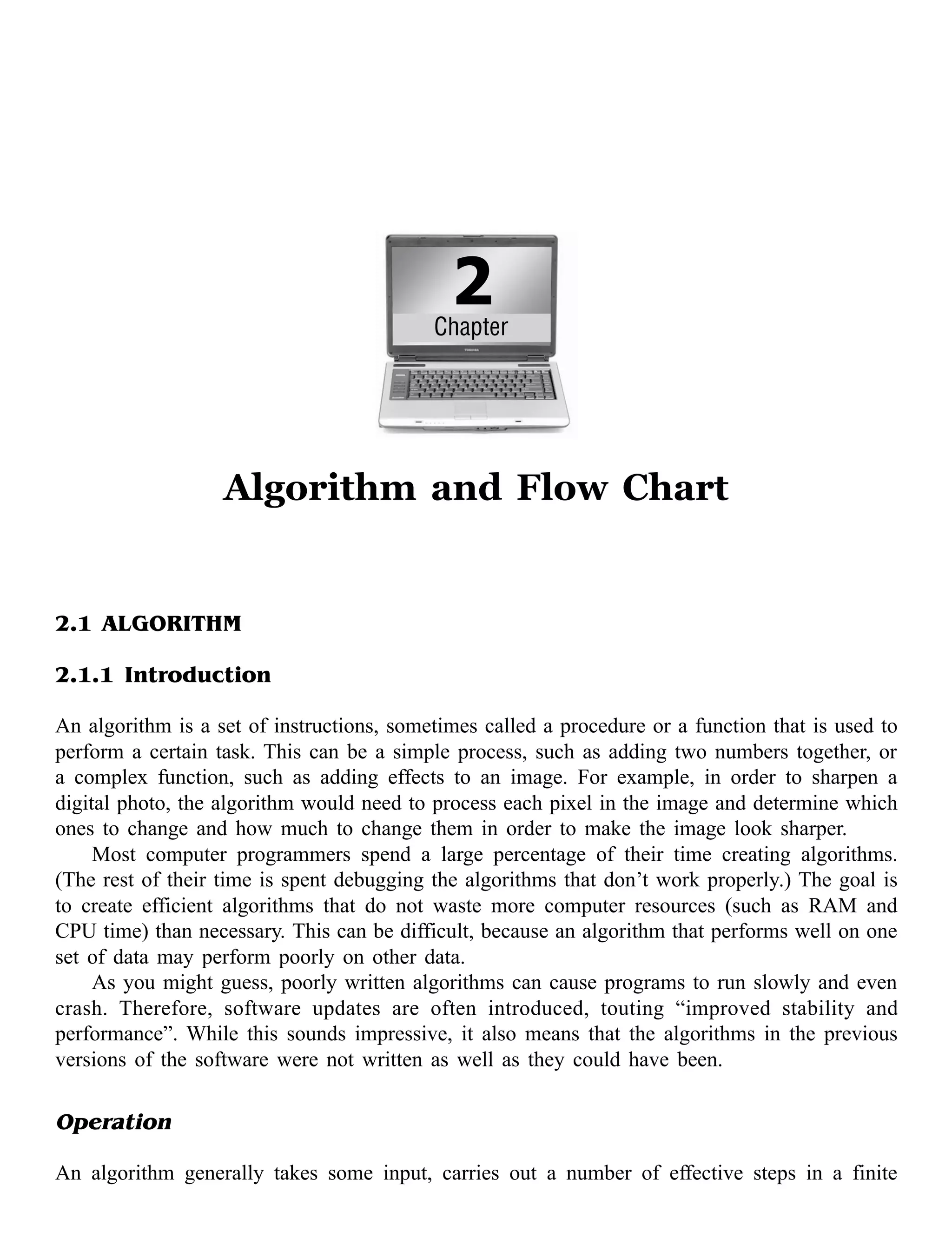 Algo and flowchart | PDF | Programming Languages | Computing