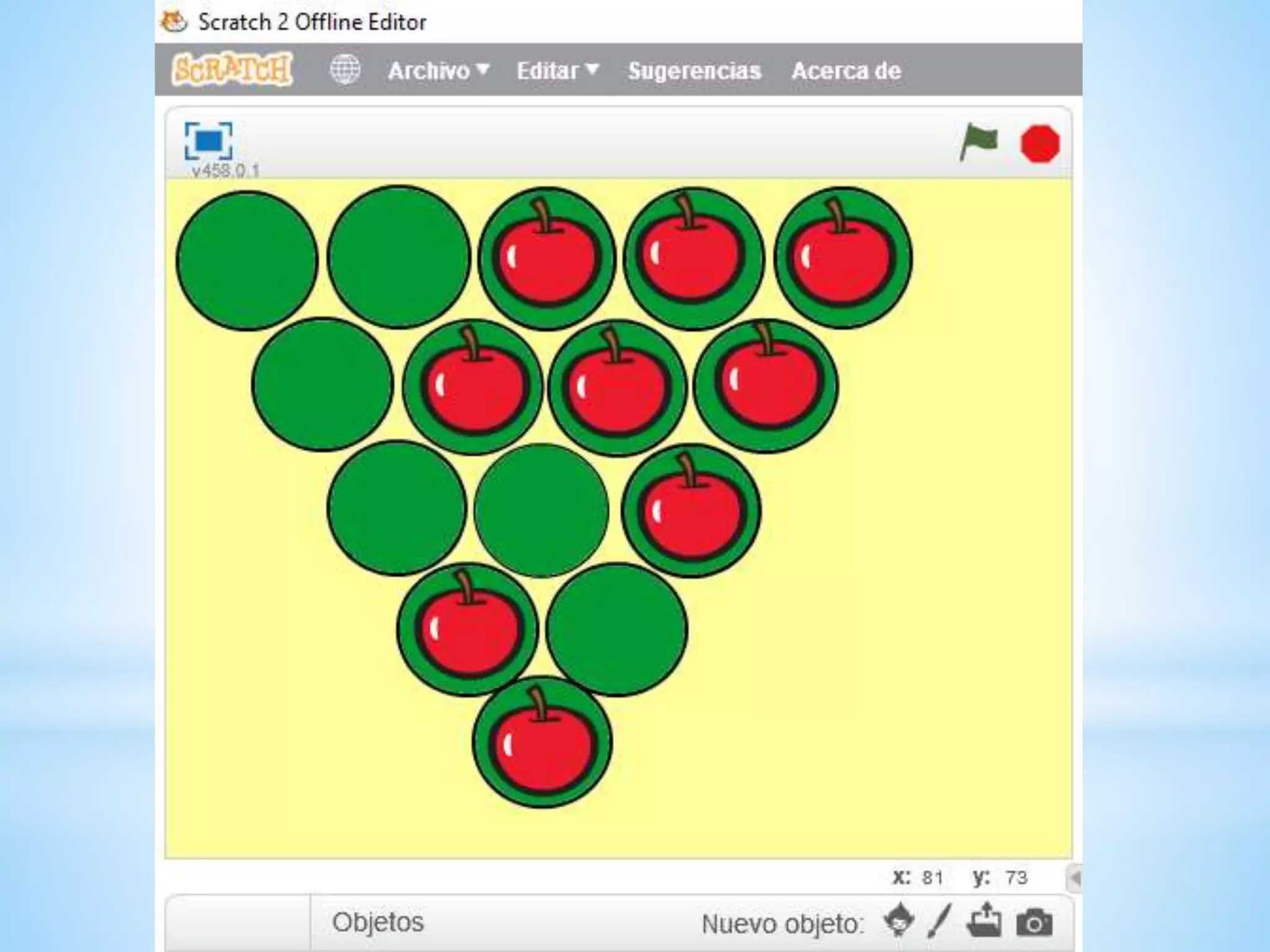 Algoritmo "Come y solo deja uno scratch" | PPT