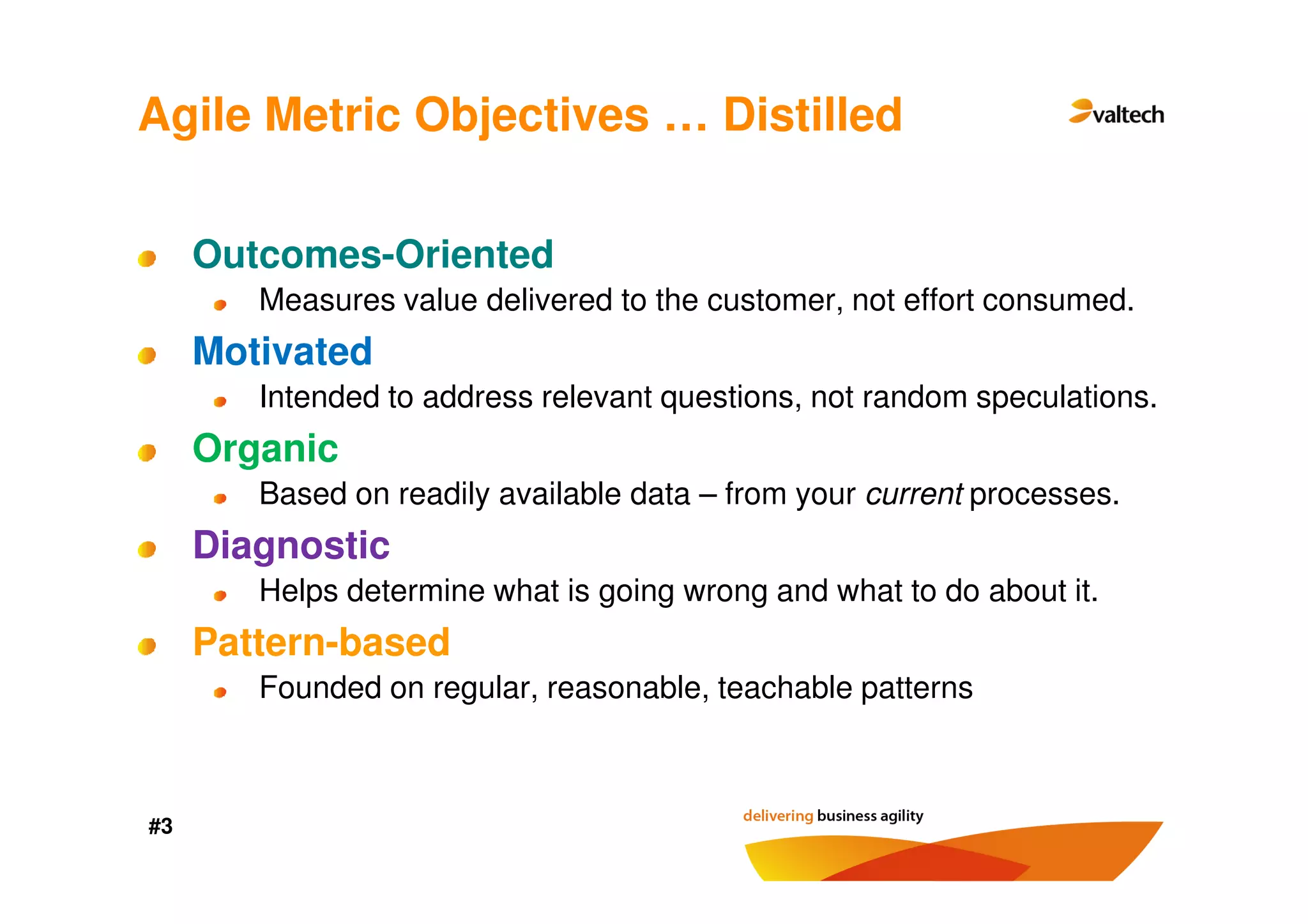 Agile Measurement and metrics for Accountability | PDF