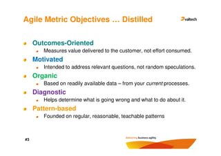 Agile Measurement and metrics for Accountability | PDF