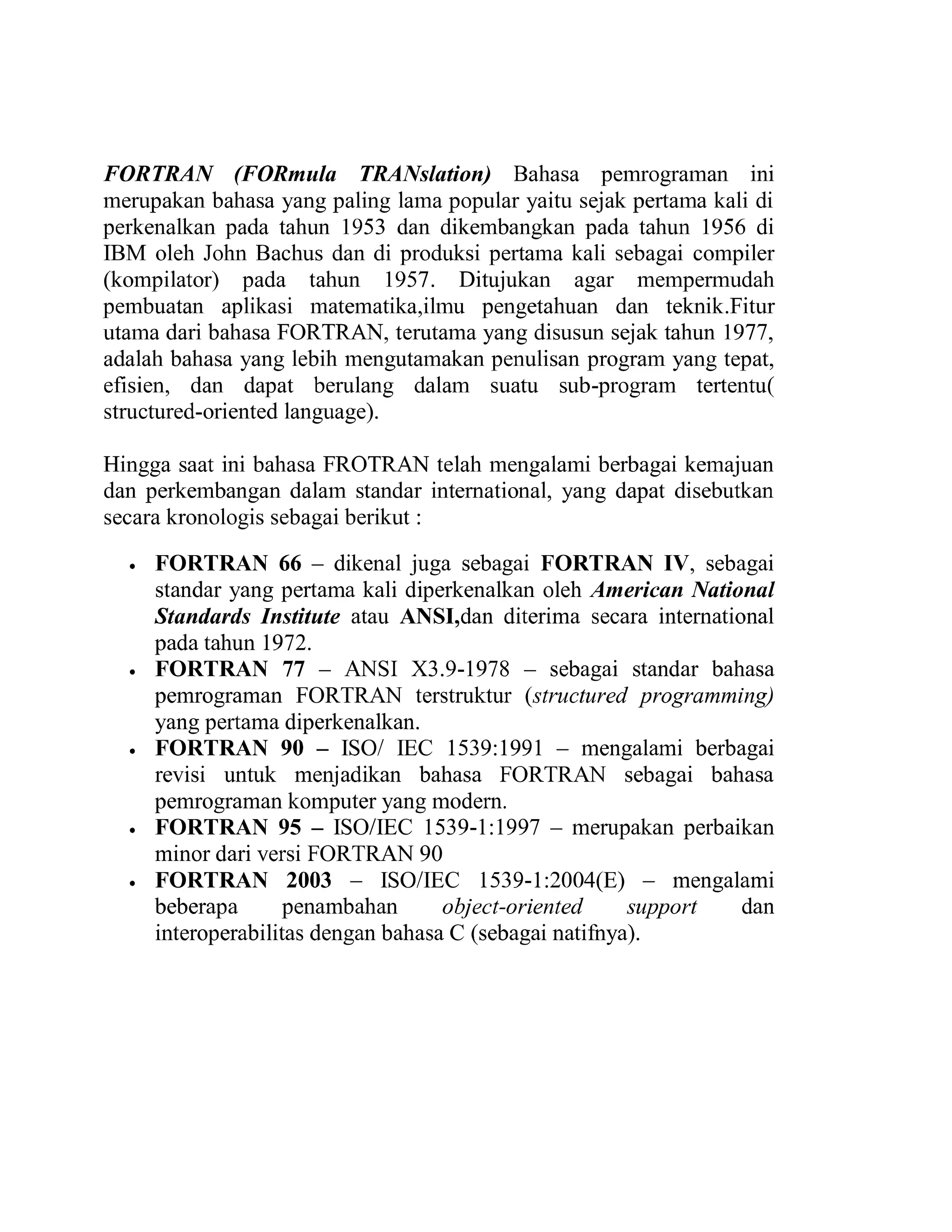 Programming Language (Algol,fortran,basic) | PDF Programming Language (Algol,fortran,basic) | PDF