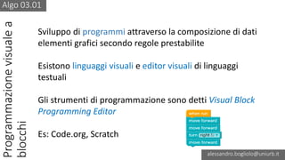 AlgoMOOC 03.01. Rappresentazioni di algoritmi | PDF