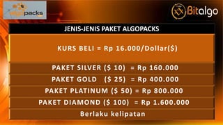 Algopacks bitalgo cryptocurrency | PPT