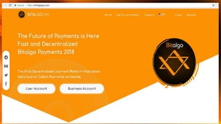 Algopacks bitalgo cryptocurrency | PPT