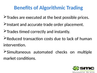 ALGO trading and strategy details provided | PPTX