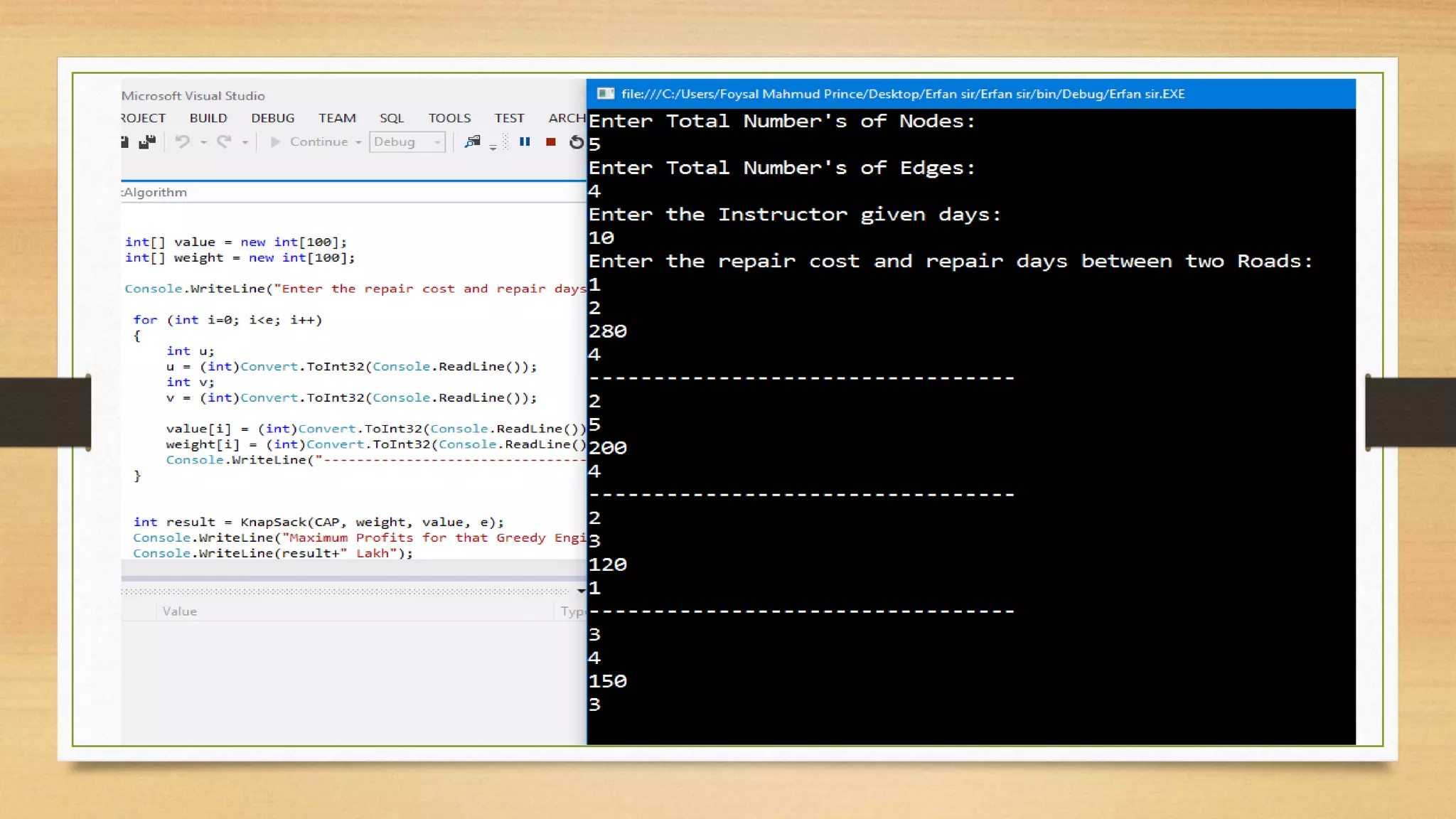 Algorithm project by Foysal | PPTX