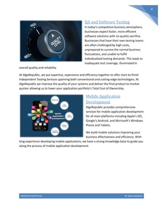 AlgoRepublic Project Portfolio | PDF