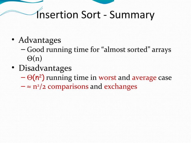 Sorting Algorithm | ODP