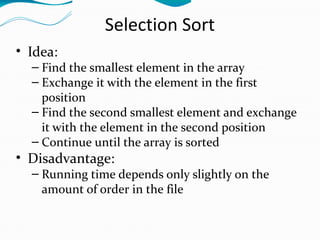 Sorting Algorithm | ODP