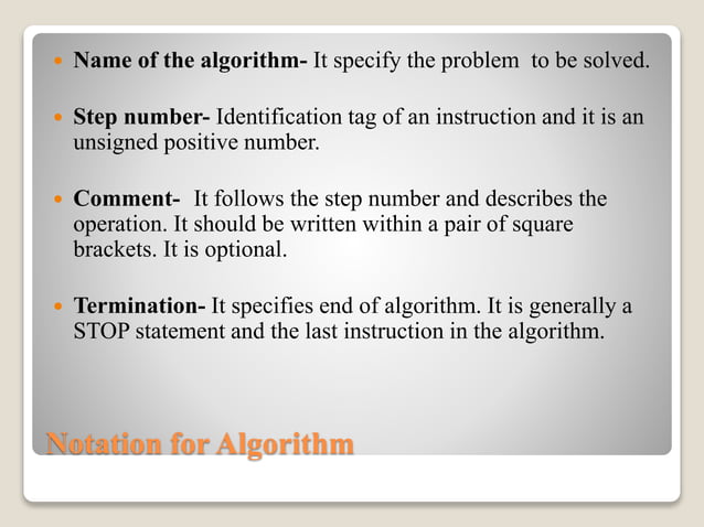 "A short and knowledgeable concept about Algorithm " | PPTX