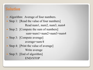 "A short and knowledgeable concept about Algorithm " | PPTX