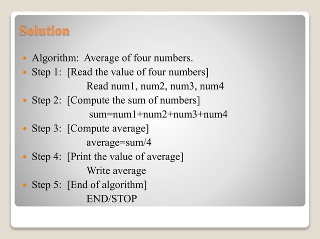 "A short and knowledgeable concept about Algorithm " | PPTX