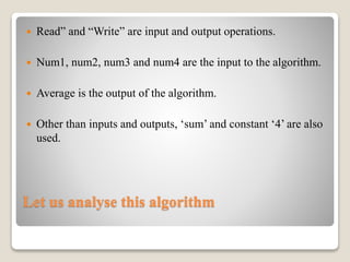 "A short and knowledgeable concept about Algorithm " | PPTX