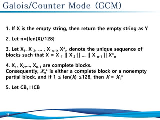 Algorithm (MAC/GCM/GMAC) | PDF