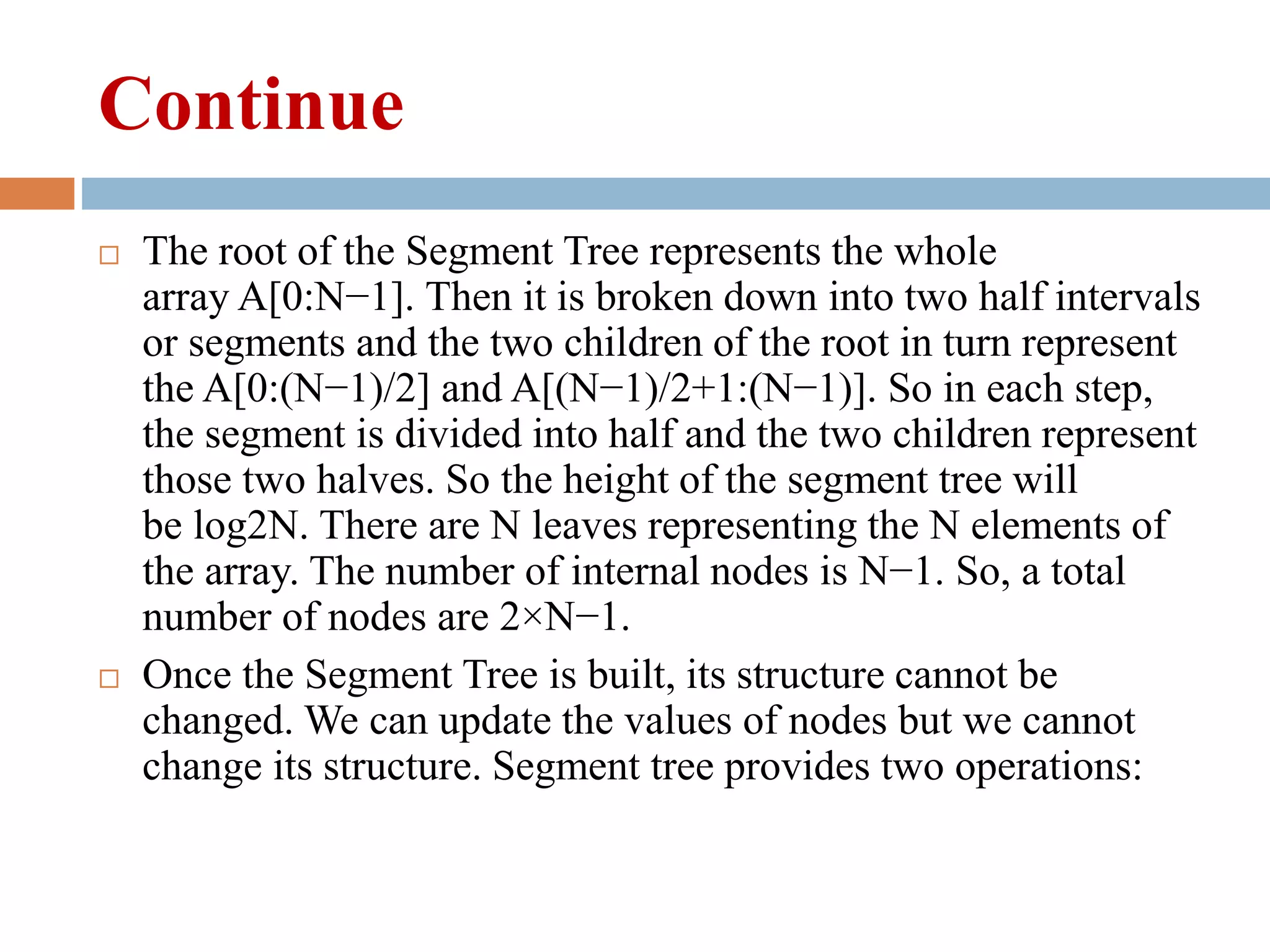 Segment Tree Algorithmpptx