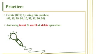 binary search tree | PPTX
