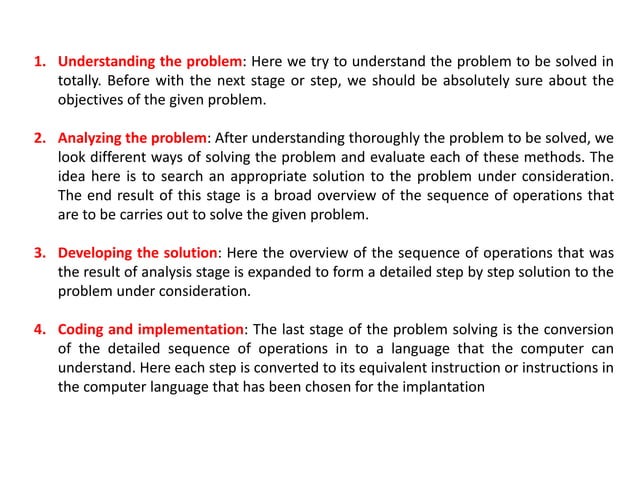 Algorithm types performance steps working | PPT