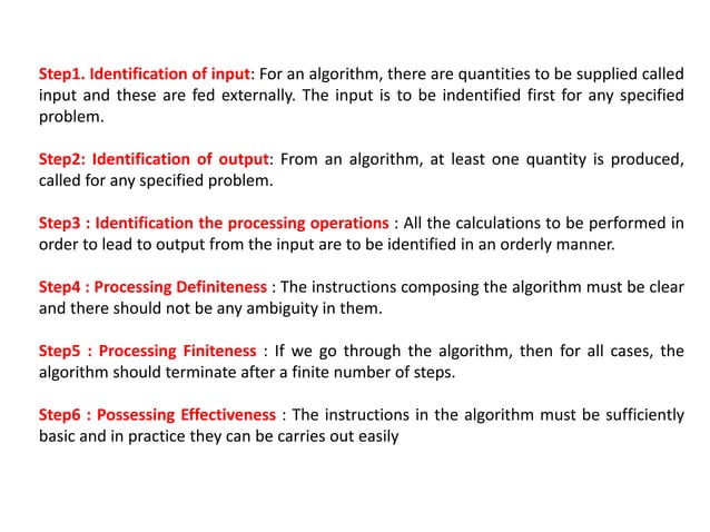 Algorithm Types Performance Steps Working Ppt