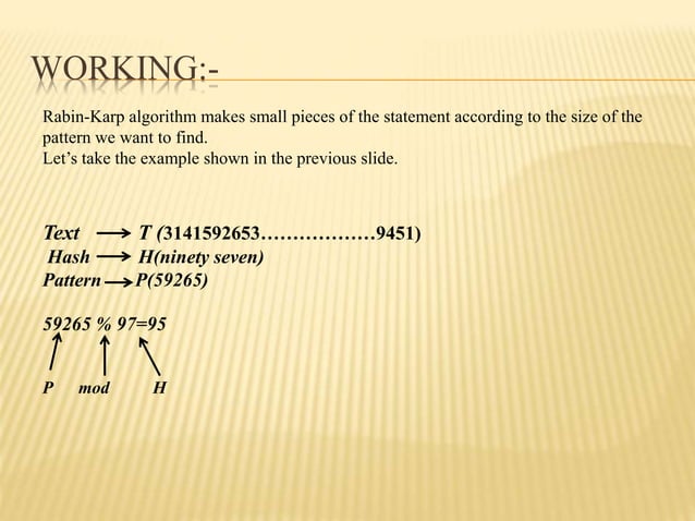 Rabin Karp Algorithm | PPTX | Programming Languages | Computing
