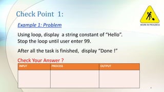 Algorithm-RepetitionSentinellNestedLoop_Solution.pptx | Programming ...