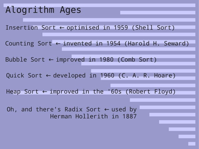 Algorithm, Review, Sorting | PPT