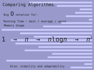 Algorithm, Review, Sorting | PPT