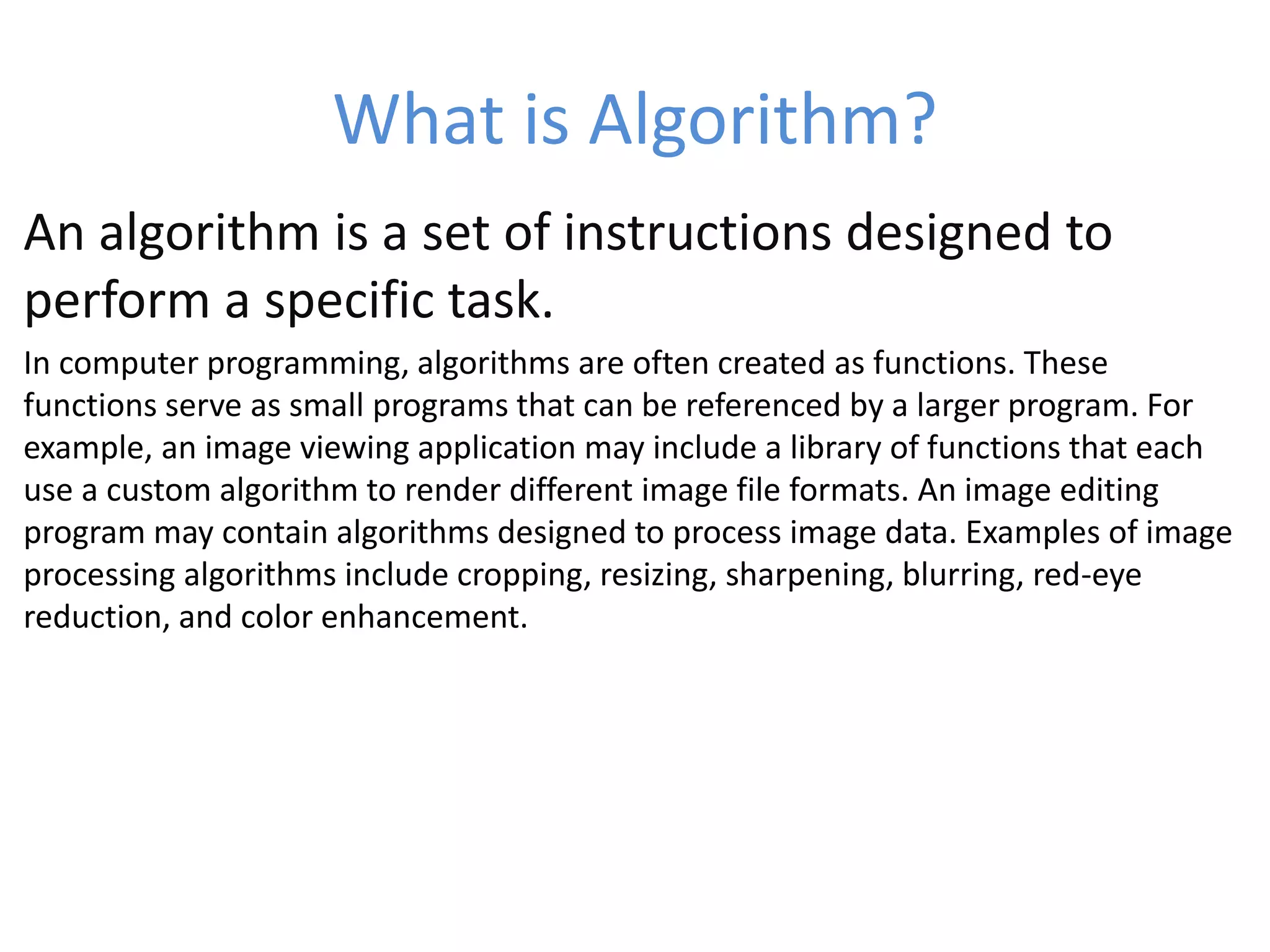 Algorithm1 | PPTX