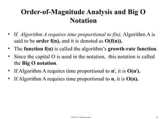 Algorithm analysis | PPT
