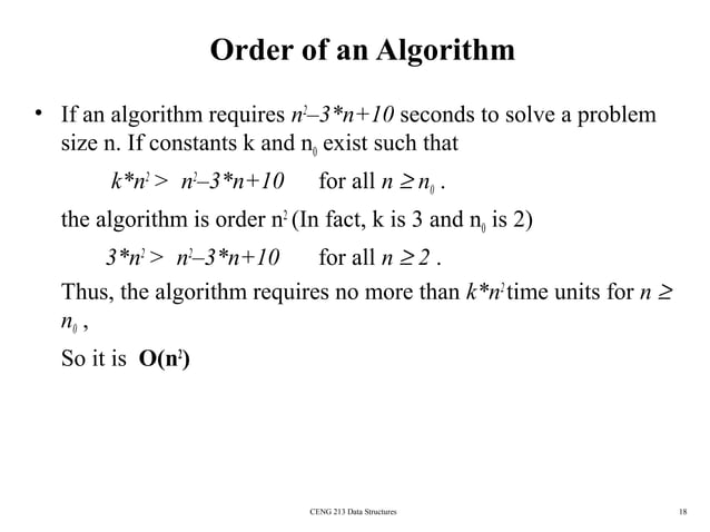 Algorithm analysis | PPT