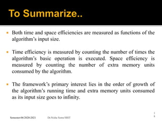 Algorithm analysis | PPT