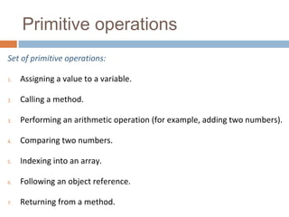 Algorithm analysis basics - Seven Functions/Big-Oh/Omega/Theta | PPT