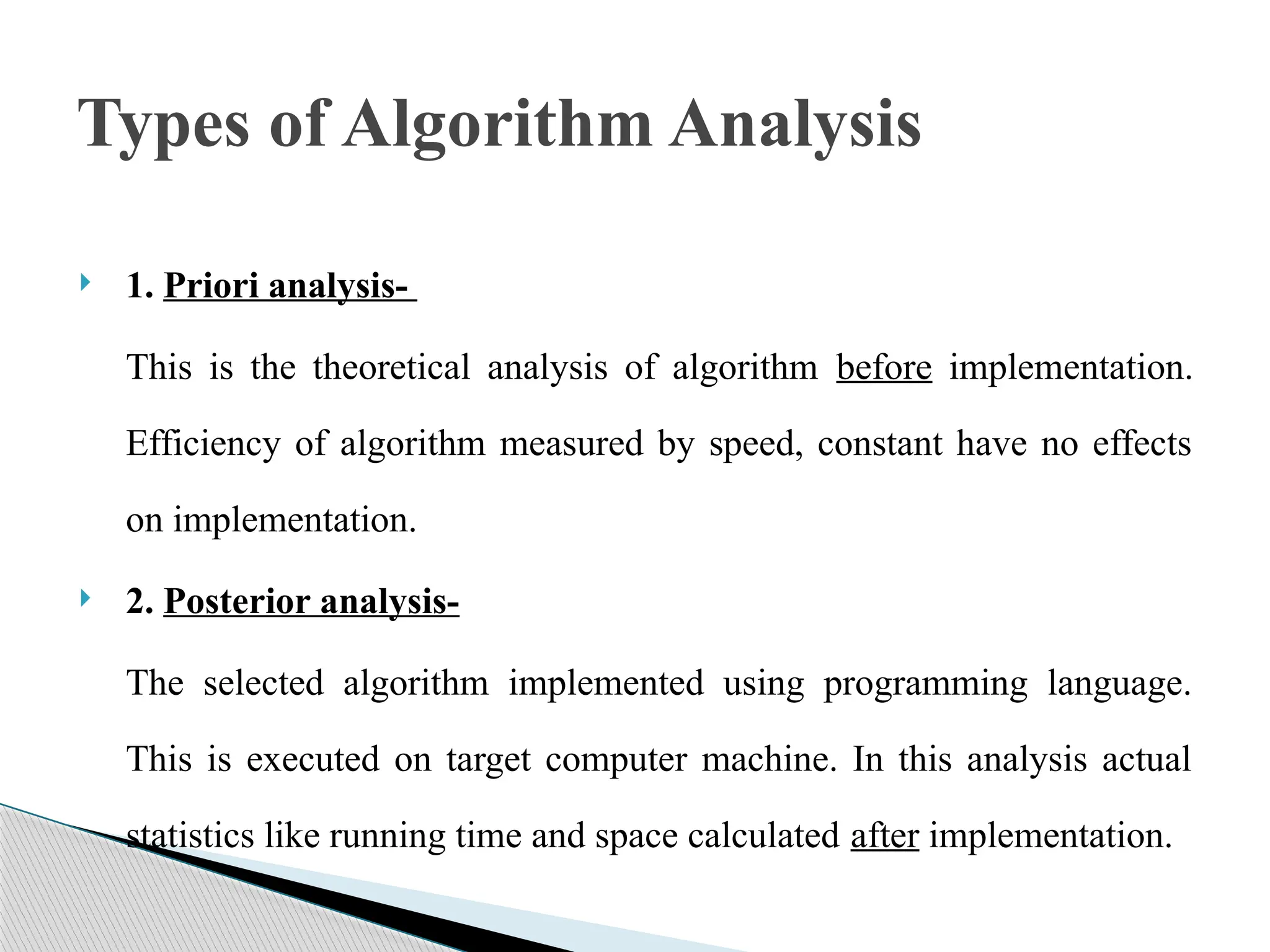 algorithmanalysisinfundamentalsofdatastructure-190810085243.pptx | Computing | Technology ...