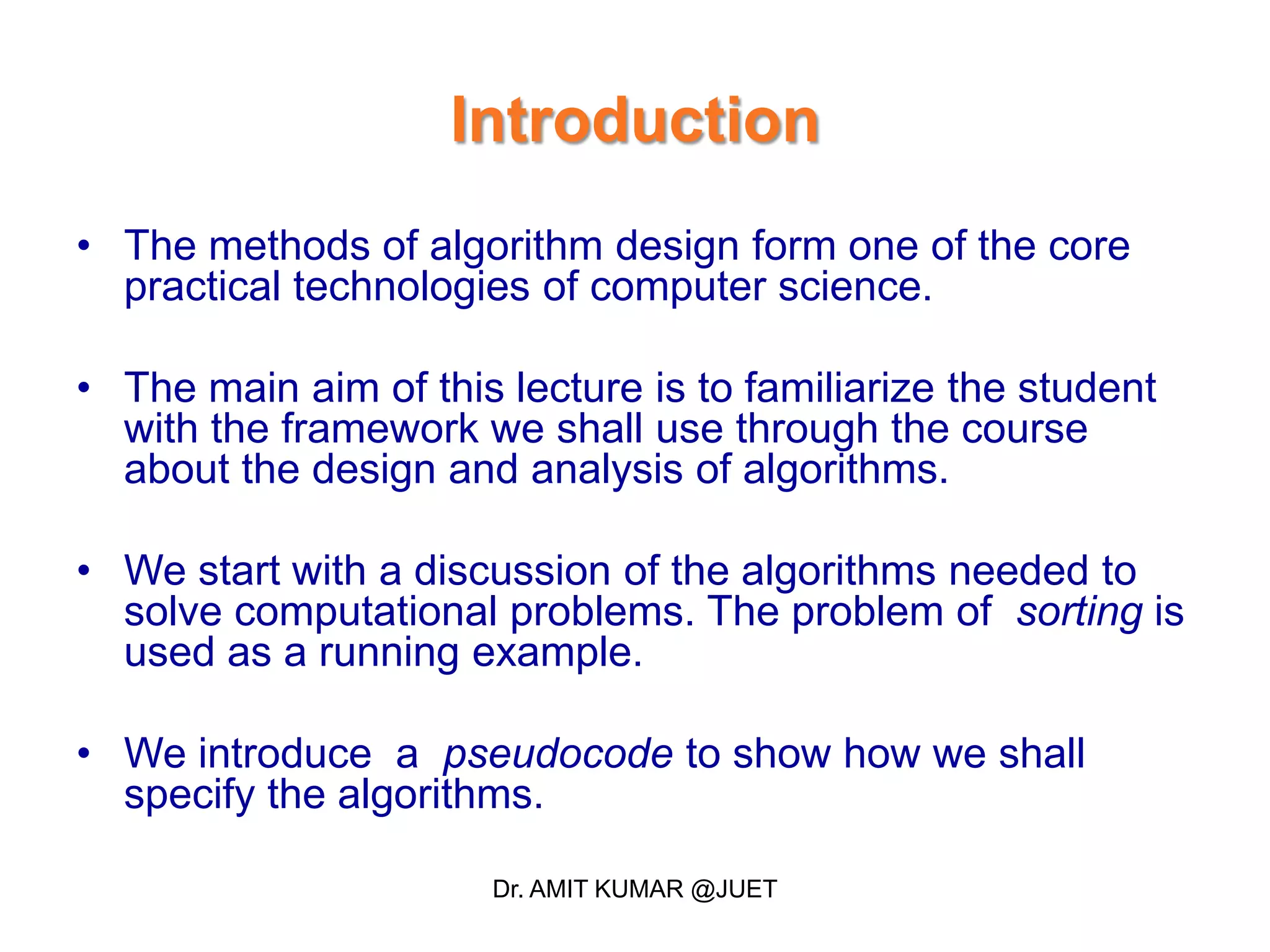 Algorithm analysis insertion sort and asymptotic notations | PPT Algorithm analysis insertion sort and asymptotic notations | PPT