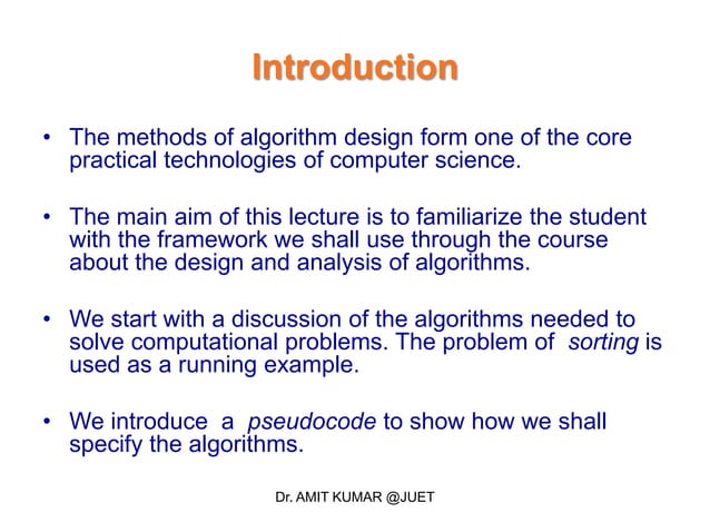 Algorithm analysis insertion sort and asymptotic notations | PDF