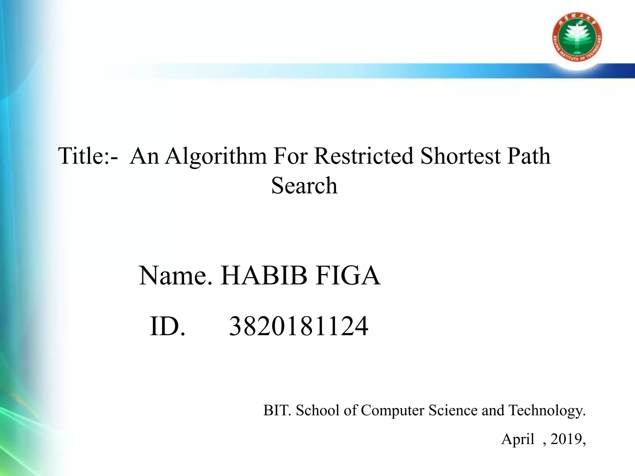 Algorithm And Complexity Ppt