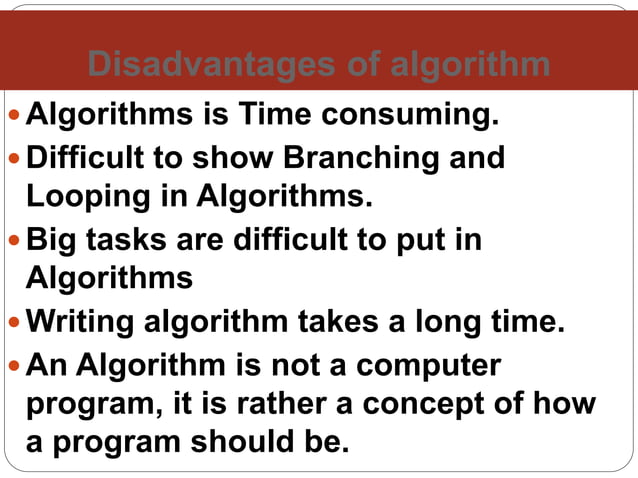 Algorithm and flowchart | PPTX