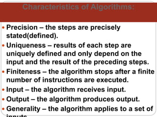 Algorithm and flowchart | PPTX