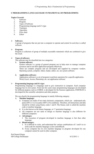 Algorithm and flowchart(1) | PDF