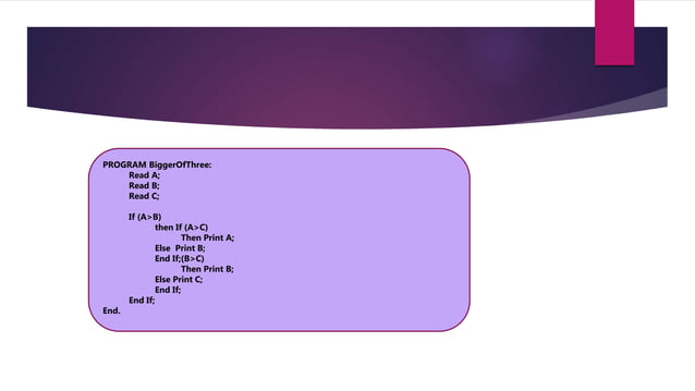 Algorithm and psuedocode | PPT
