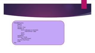 Algorithm and psuedocode | PPT