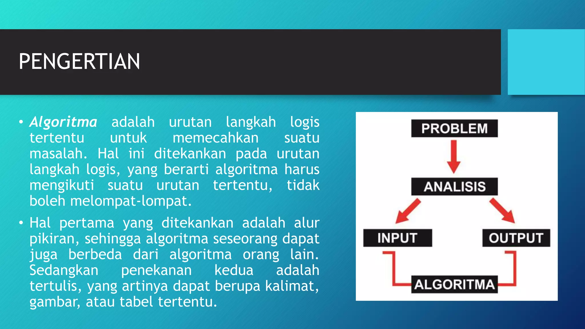 Algoritma pemrograman (alpro) | PPSX