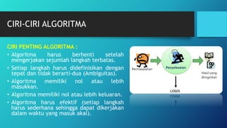 Algoritma pemrograman (alpro) | PPSX