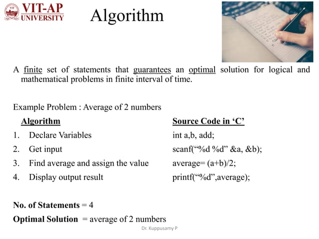 Algorithm basics | PPT