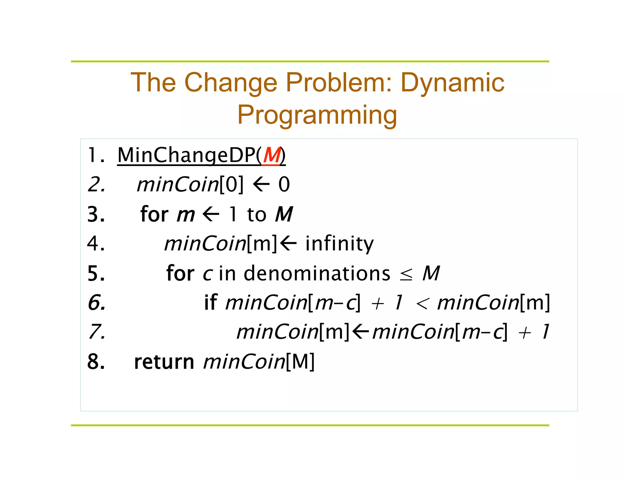 Coin Change Problem | PDF