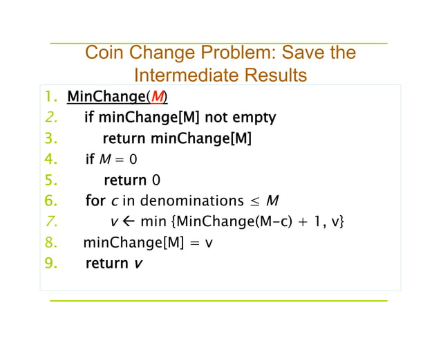 Coin Change Problem | PDF