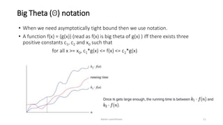 Algorithm big o | PPTX