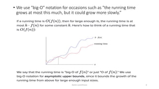 Algorithm big o | PPTX